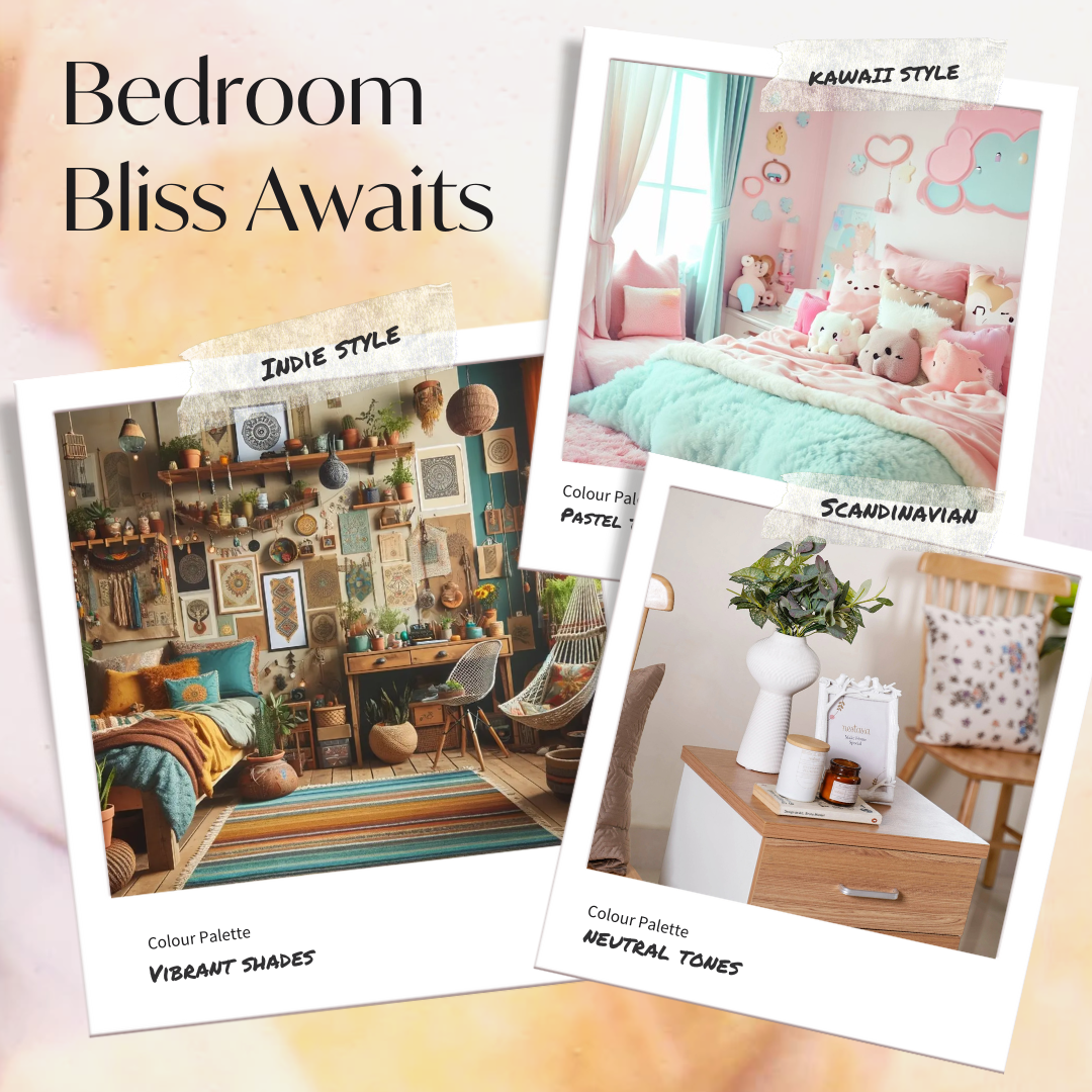 3 Themes, 3 Ideas For Bedroom Makeover | Nestasia