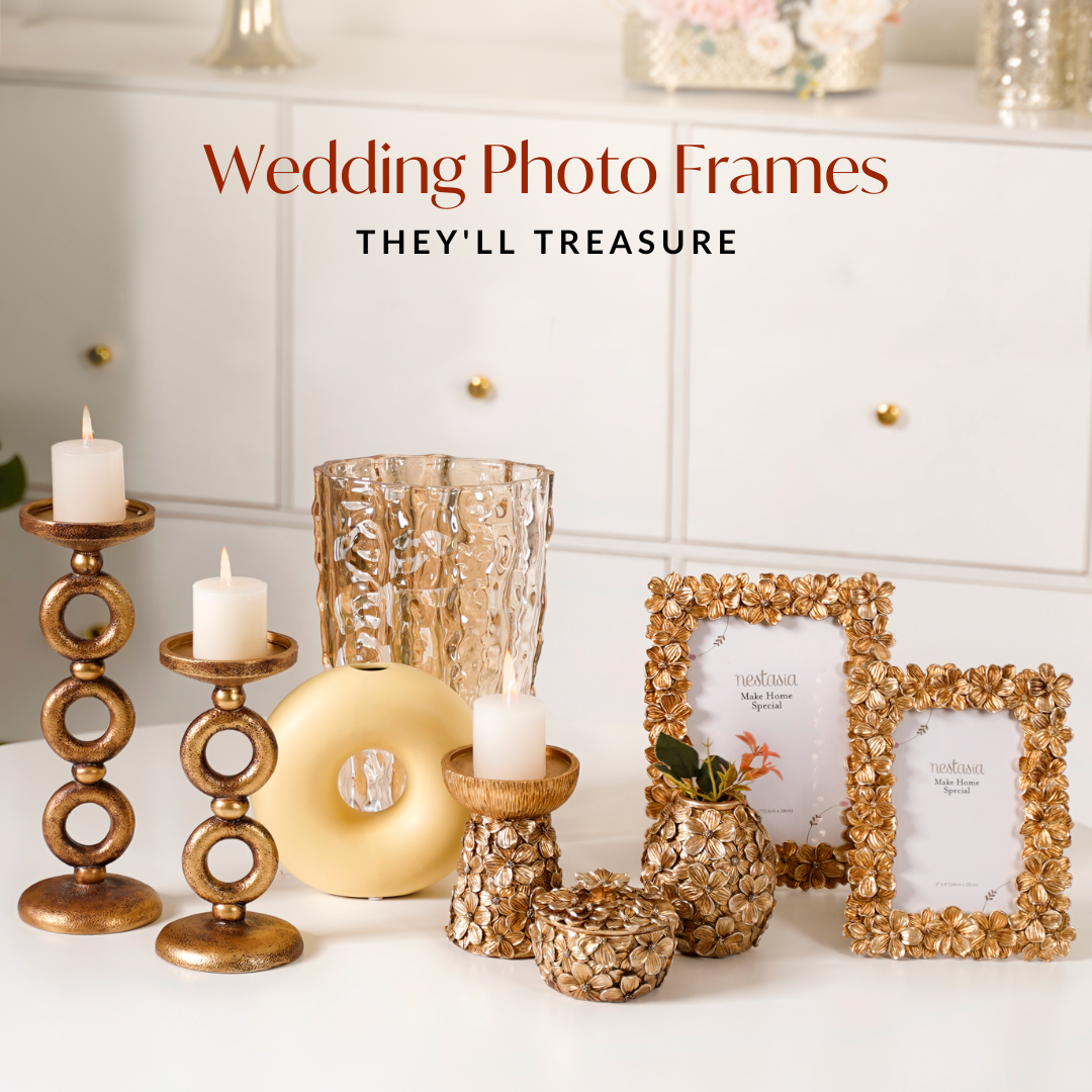 10 Attractive Photo Frame Ideas For A Wedding Gift | Nestasia