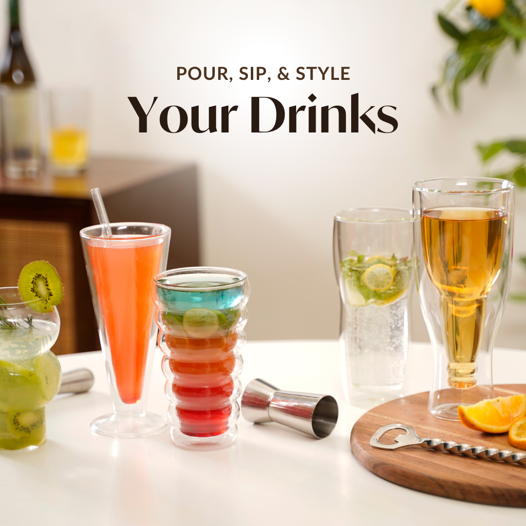 An Easy Guide to Types of Cocktail Glasses | Nestasia