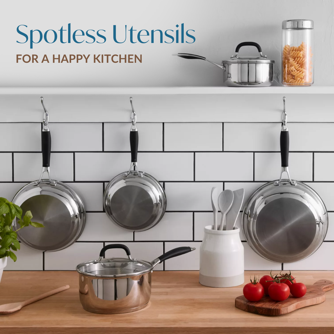 Explore Easy Hacks To Clean Cooking Utensils | Nestasia