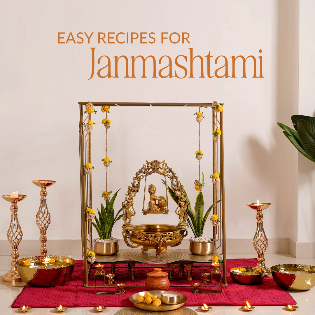 Easy Janmashtami Recipes for Bhog, Fasting And Feasting - Nestasia