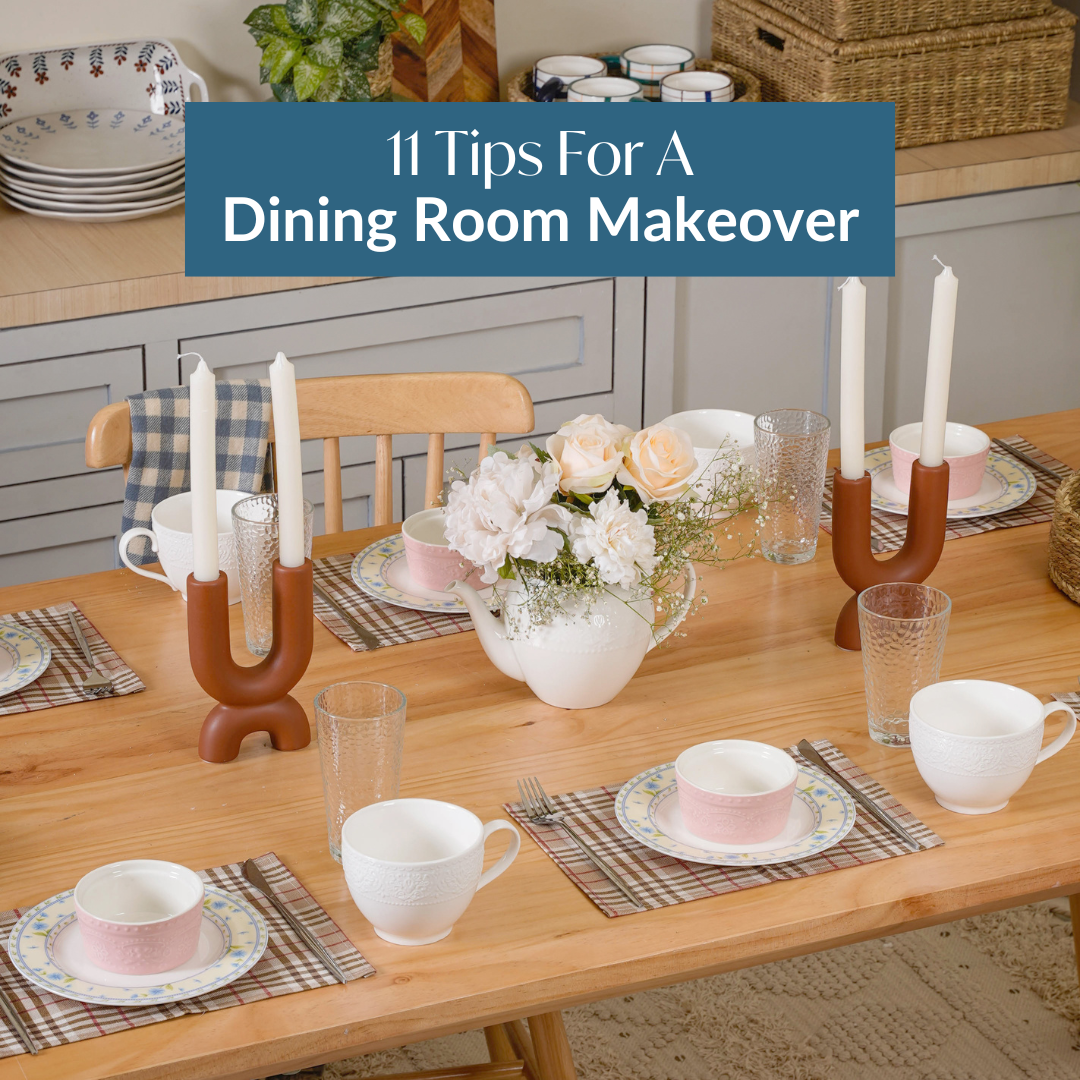 Top 11 Tips for Redecorating your Dining Room | Nestasia
