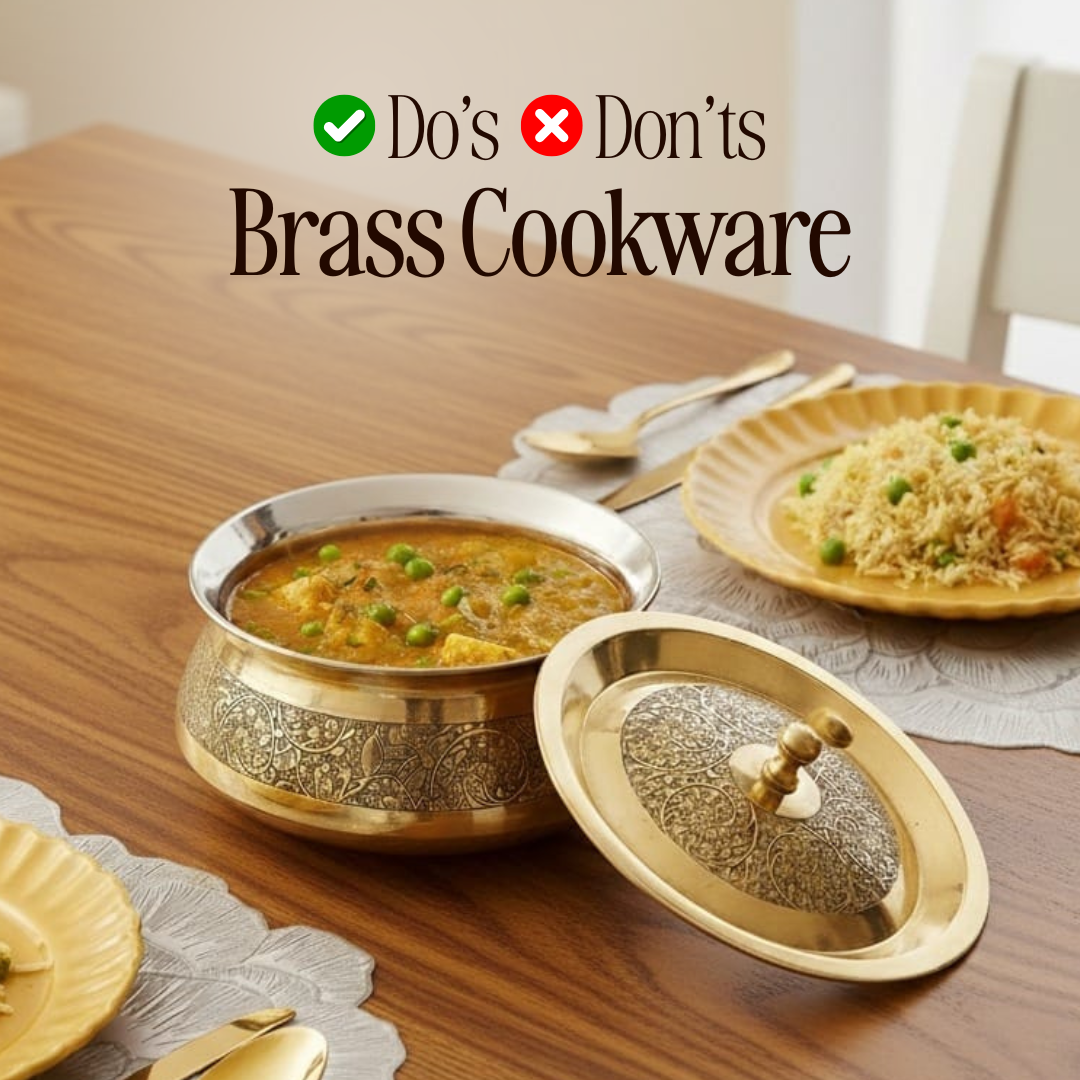 Common Mistakes To Avoid With Brass Cookware | Nestasia