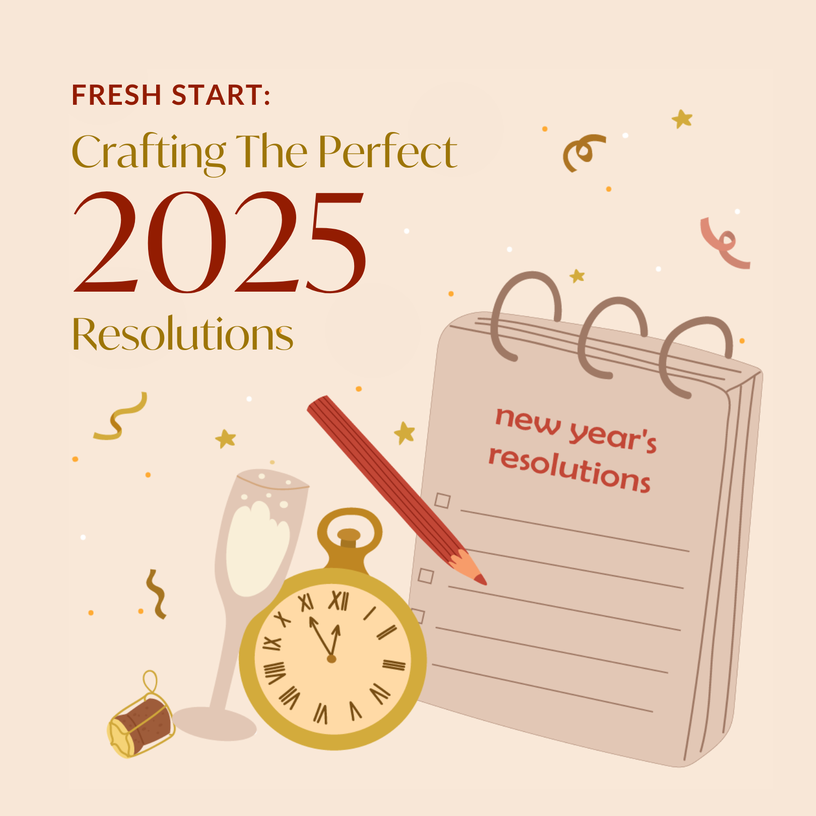 25 Fun & Realistic New Year’s Resolutions for 2025 | Nestasia