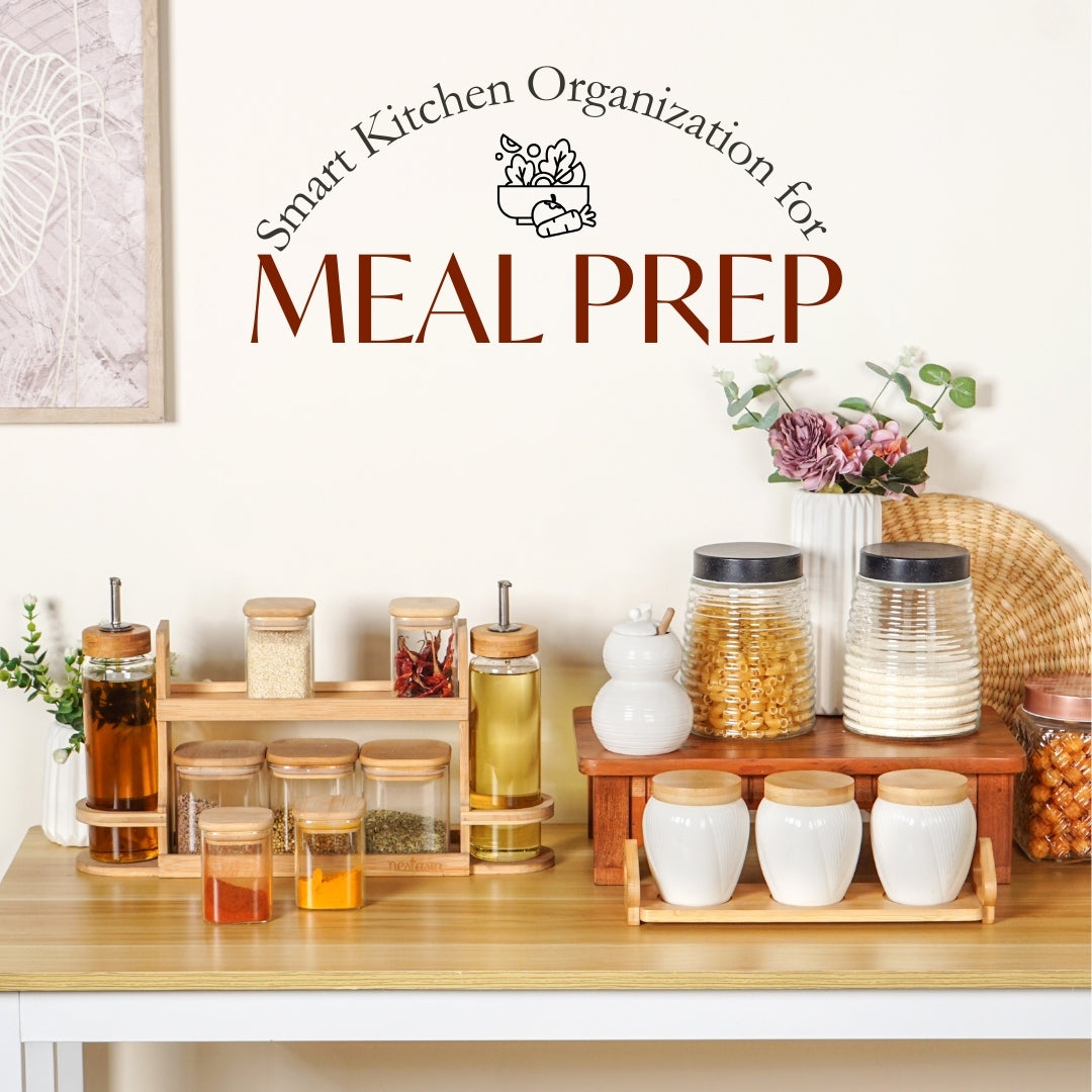 How To Organise Your Kitchen For Stress-Free Meal Prep | Nestasia