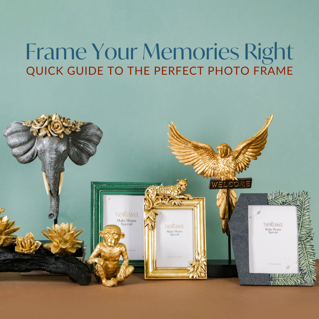 How To Choose The Right Photo Frame For Your Walls | Nestasia