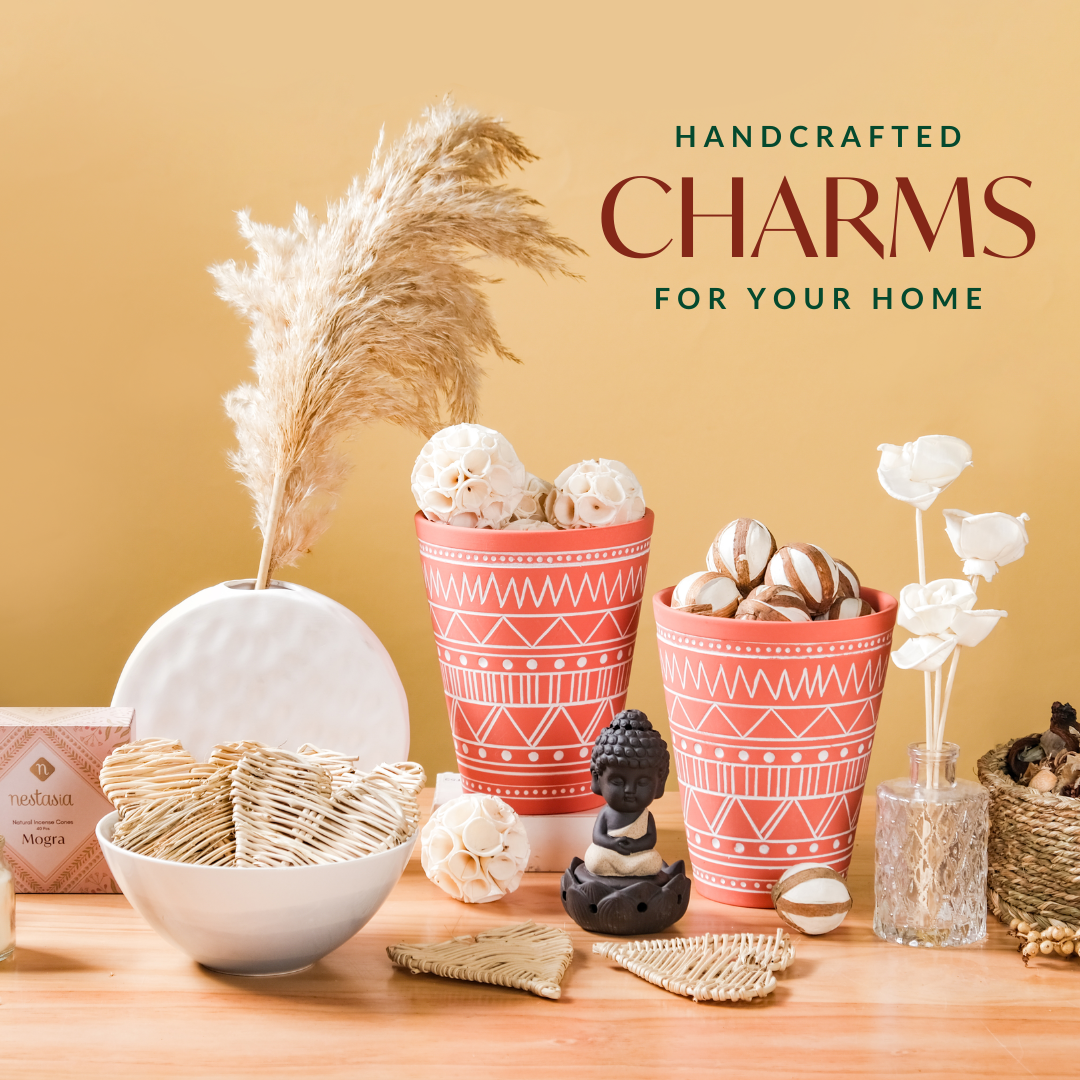 Explore 5 Handicraft Elements For Home Decor With Nestasia