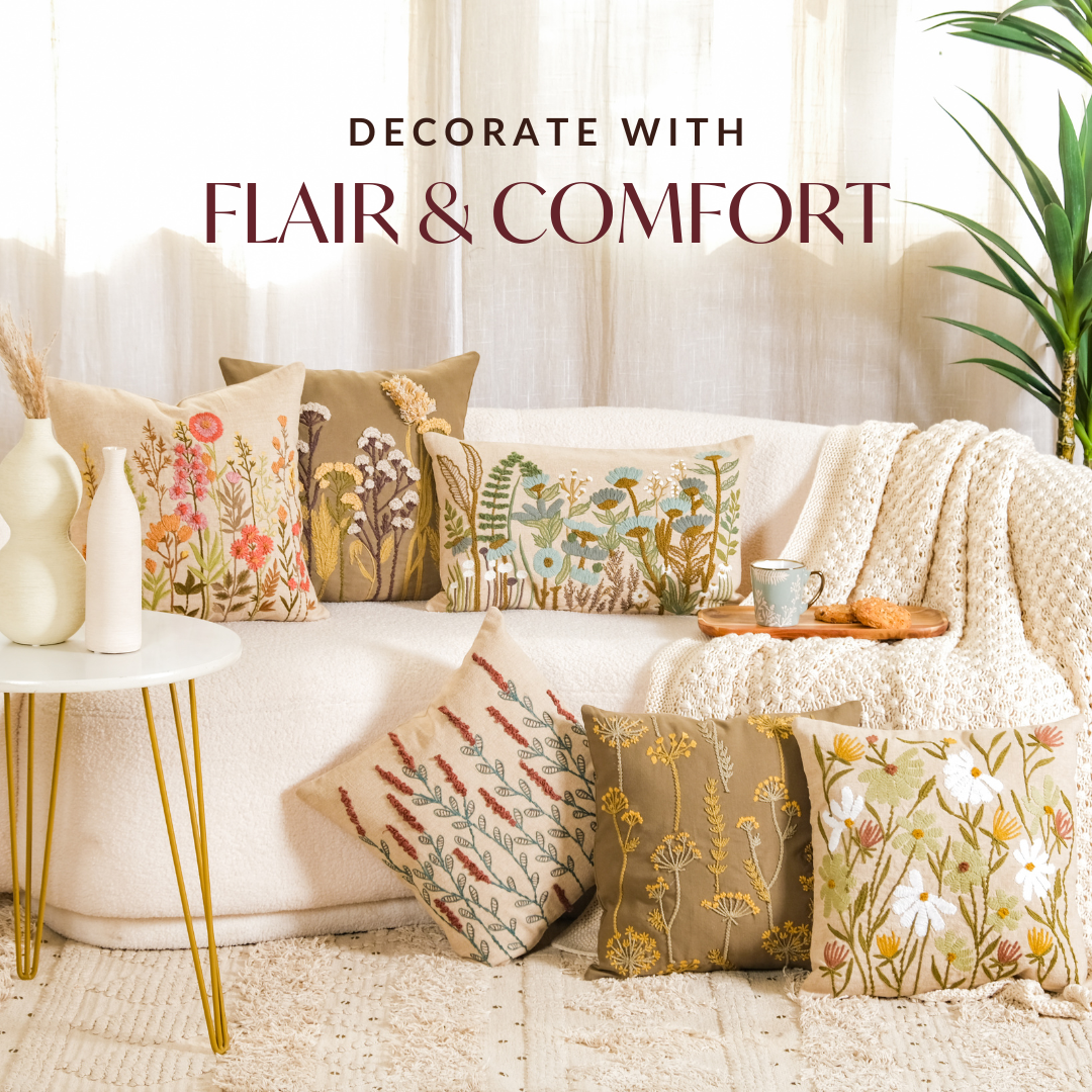 Home decor - Discover tips for choosing cushion covers | Nestasia