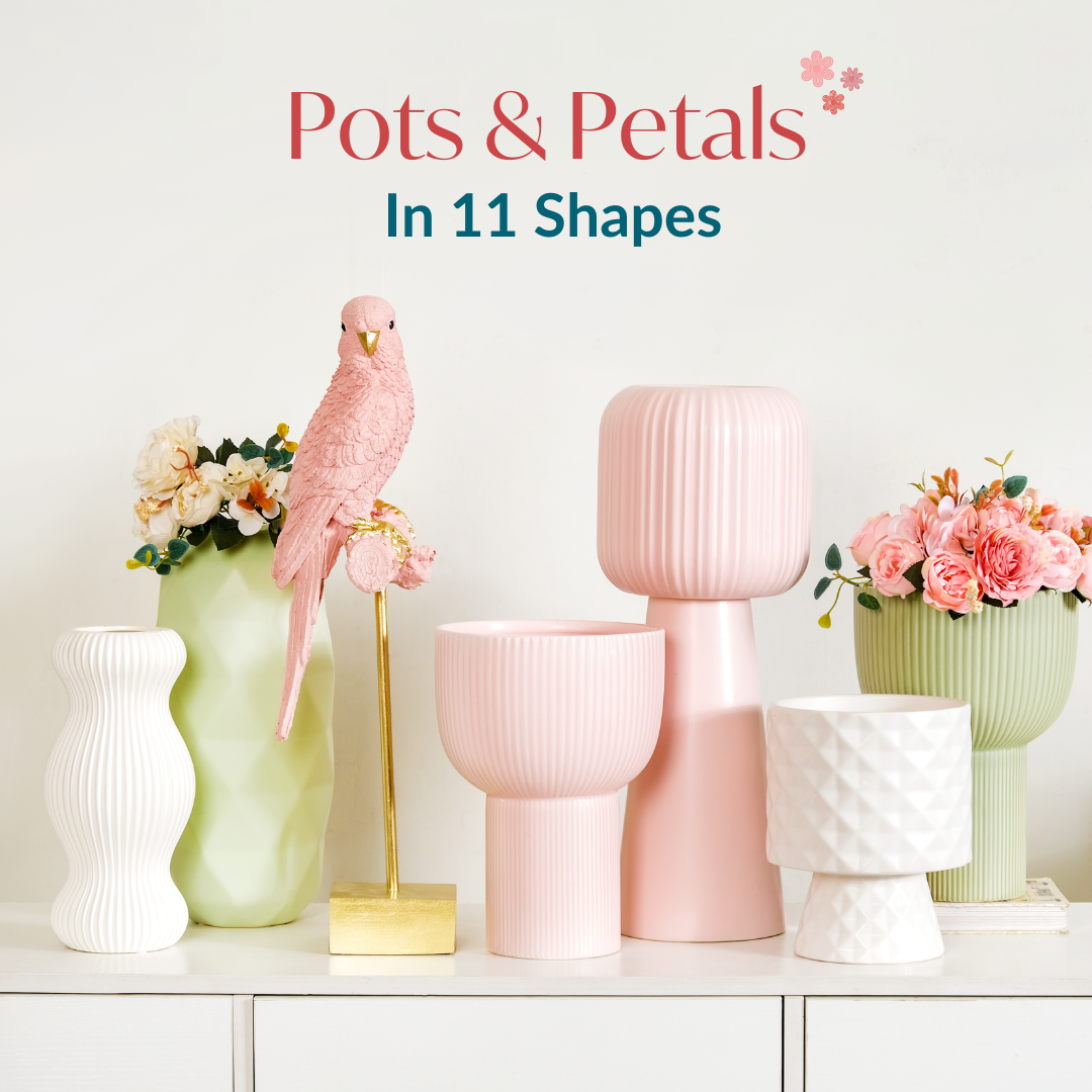 Unveil 11 Vase Shapes For Stunning Floral Arrangements With Nestasia