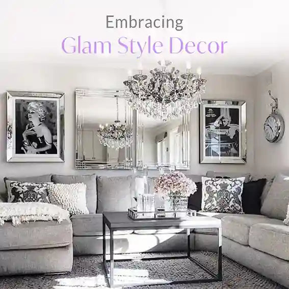 Interior Design - Embracing Glam Style Decor | Nestasia