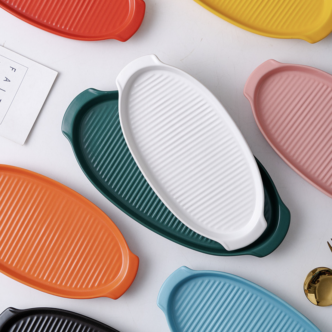 Baking Plates - Baking Dishes & Trays For Oven | Nestasia