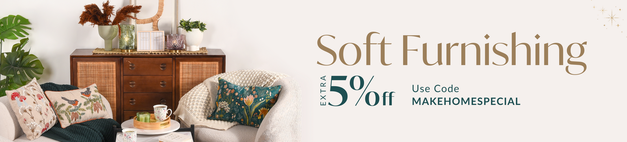 Soft Furnishings - Modern Home Interior Furnishing Online | Nestasia