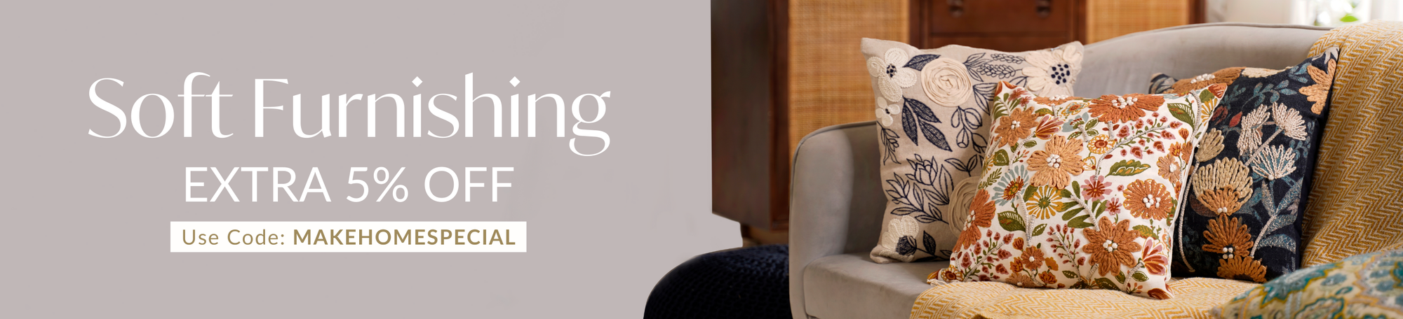 Soft Furnishings - Modern Home Interior Furnishing Online | Nestasia