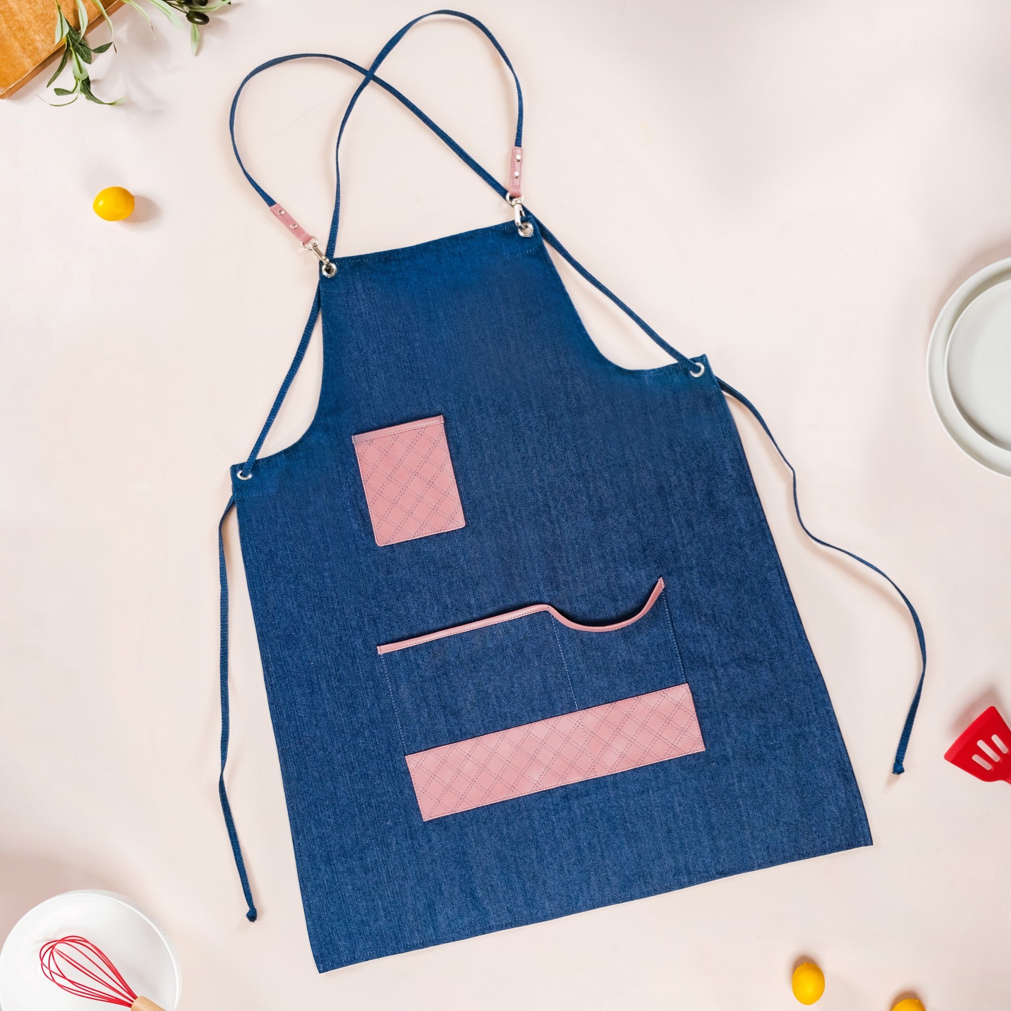 Cooking Apron For Women Pink Online - Premium Apron | Nestasia