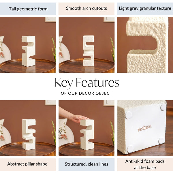 Abstract Arch Cutout Vertical Sculpture Short Online - Premium Decor ...