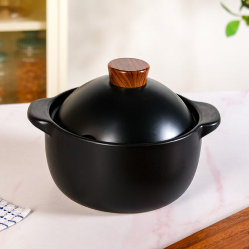Black Cooking Pot Online - Premium Cooking Pot | Nestasia