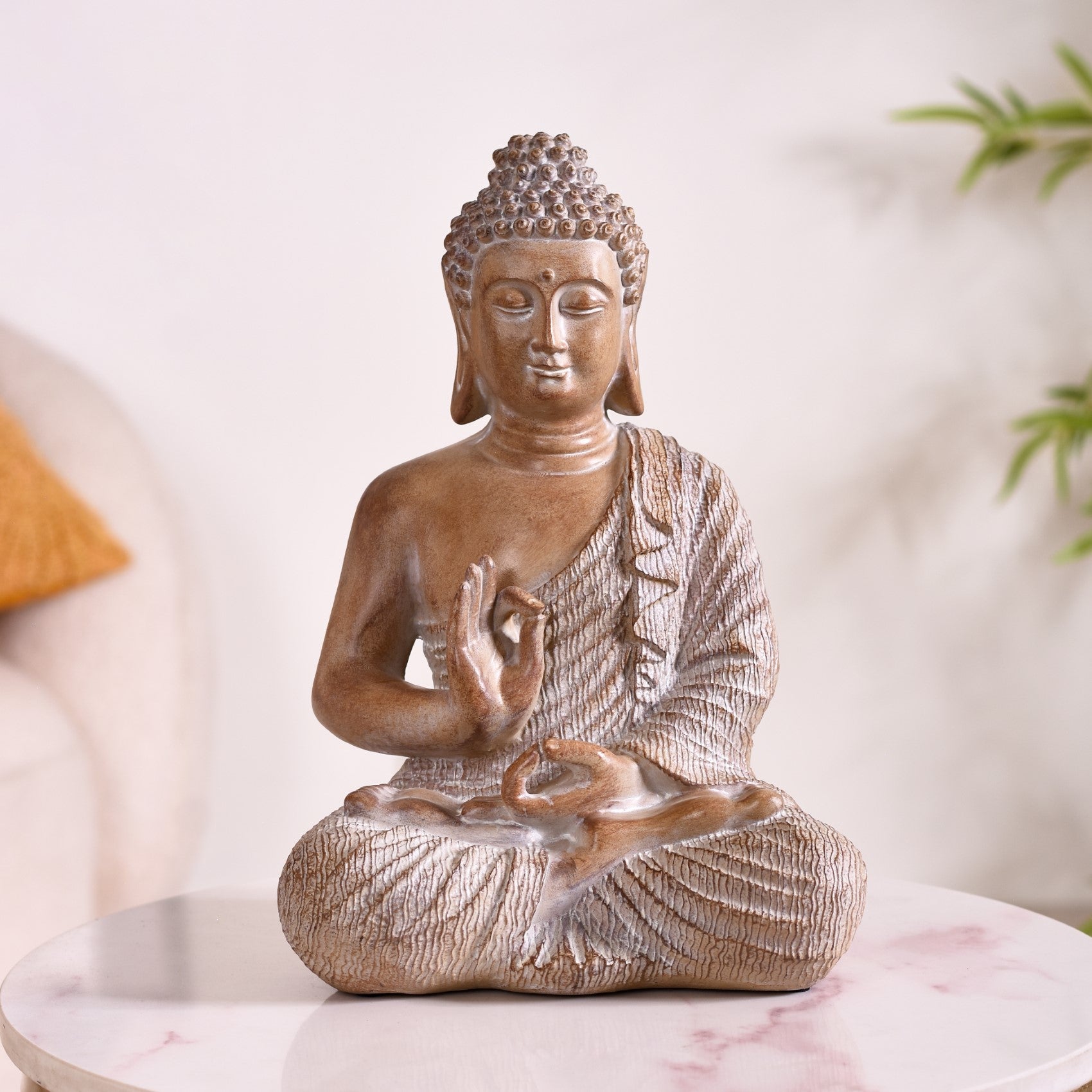 Meditating Buddha Mudra Showpiece For Home Decor Online - Premium Decor ...