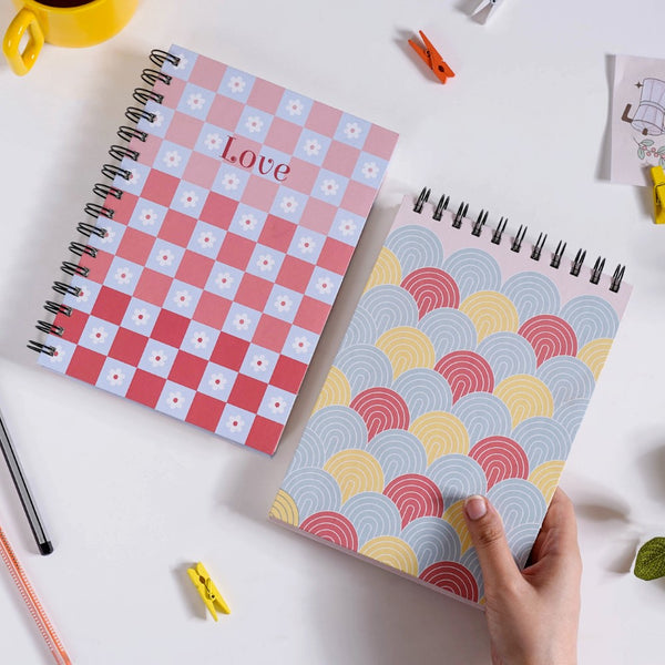 Floral Sunshine Undated Planner & Notebook Kit