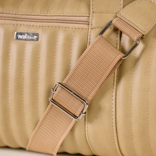 Jet-Setter Duffel Bag Beige Set Of 2
