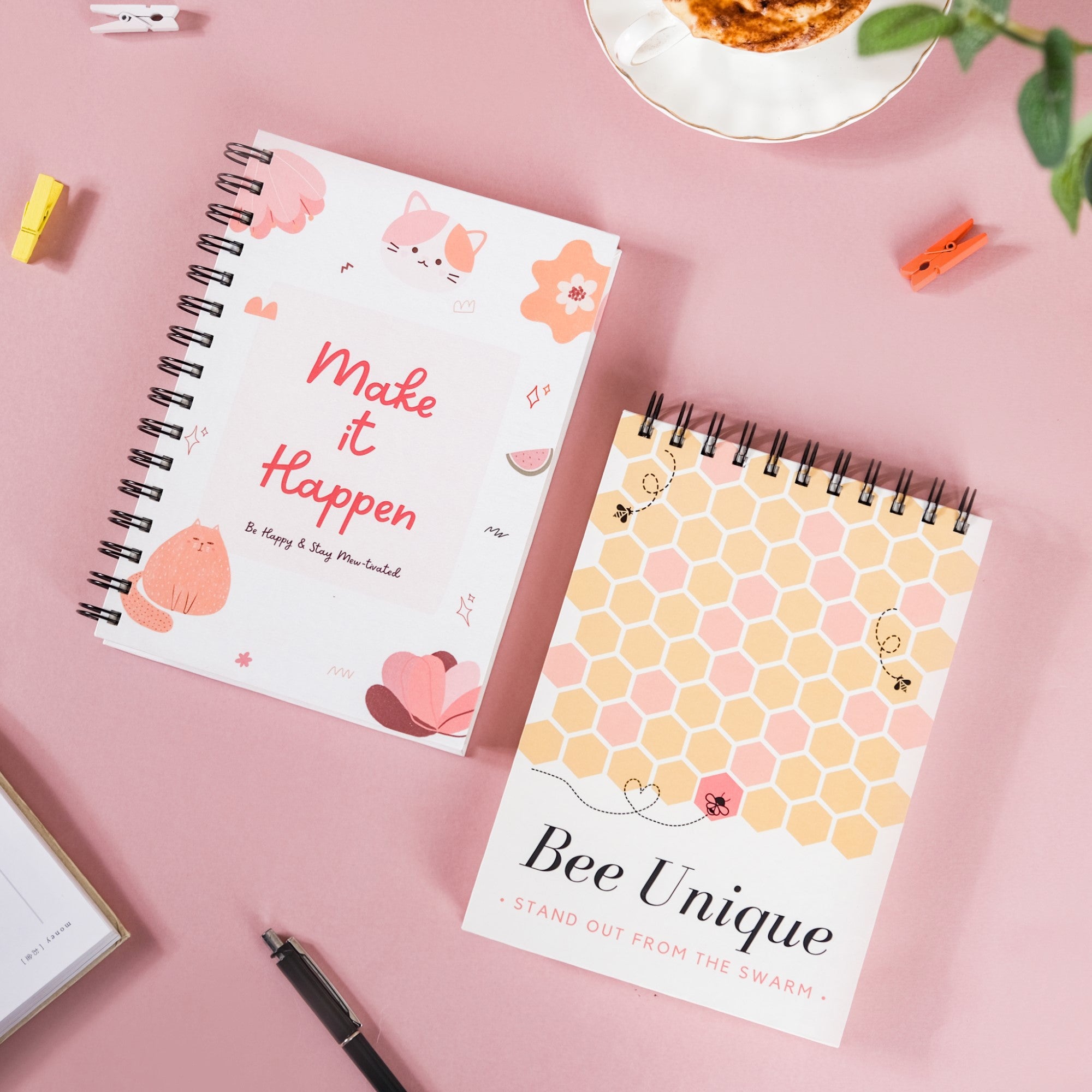 Motivational Planner & Notepad Stationery Set Online - Premium Notebook ...