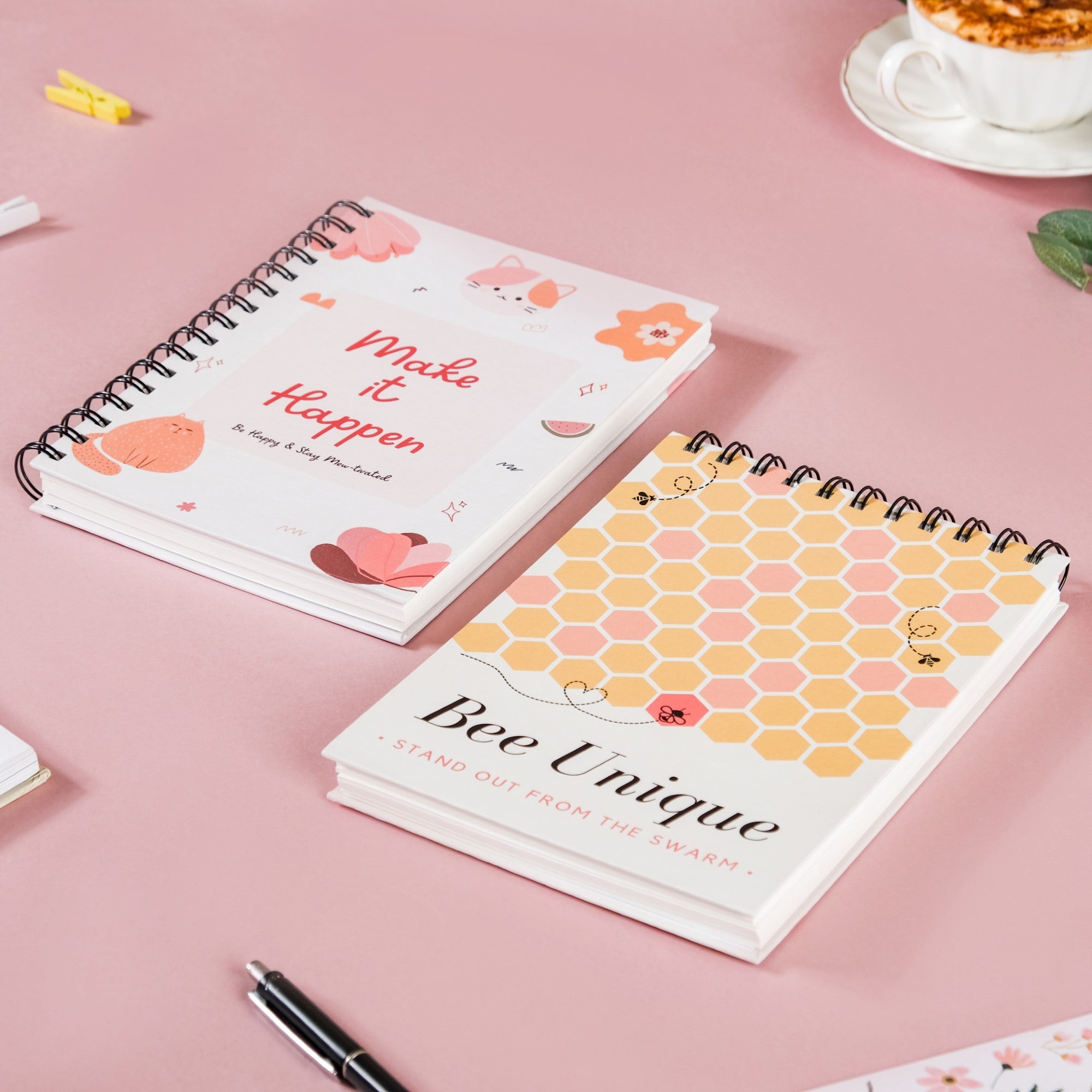 Motivational Planner & Notepad Stationery Set