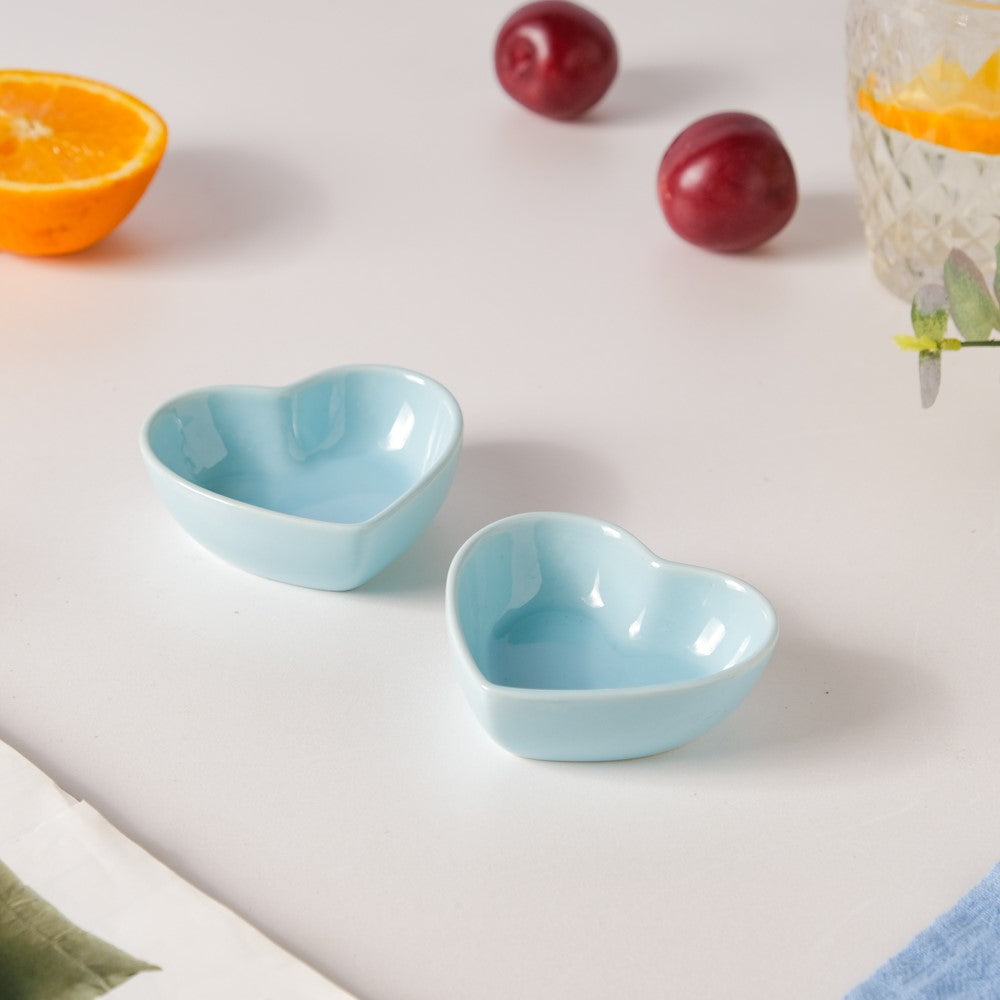 Heart Plate Set of 2 Online - Premium Small Plate | Nestasia