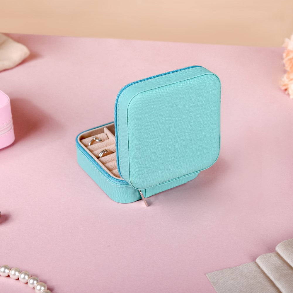 Jewellery Boxes - Buy Mini Jewellery Storage Box Sea Green | Nestasia