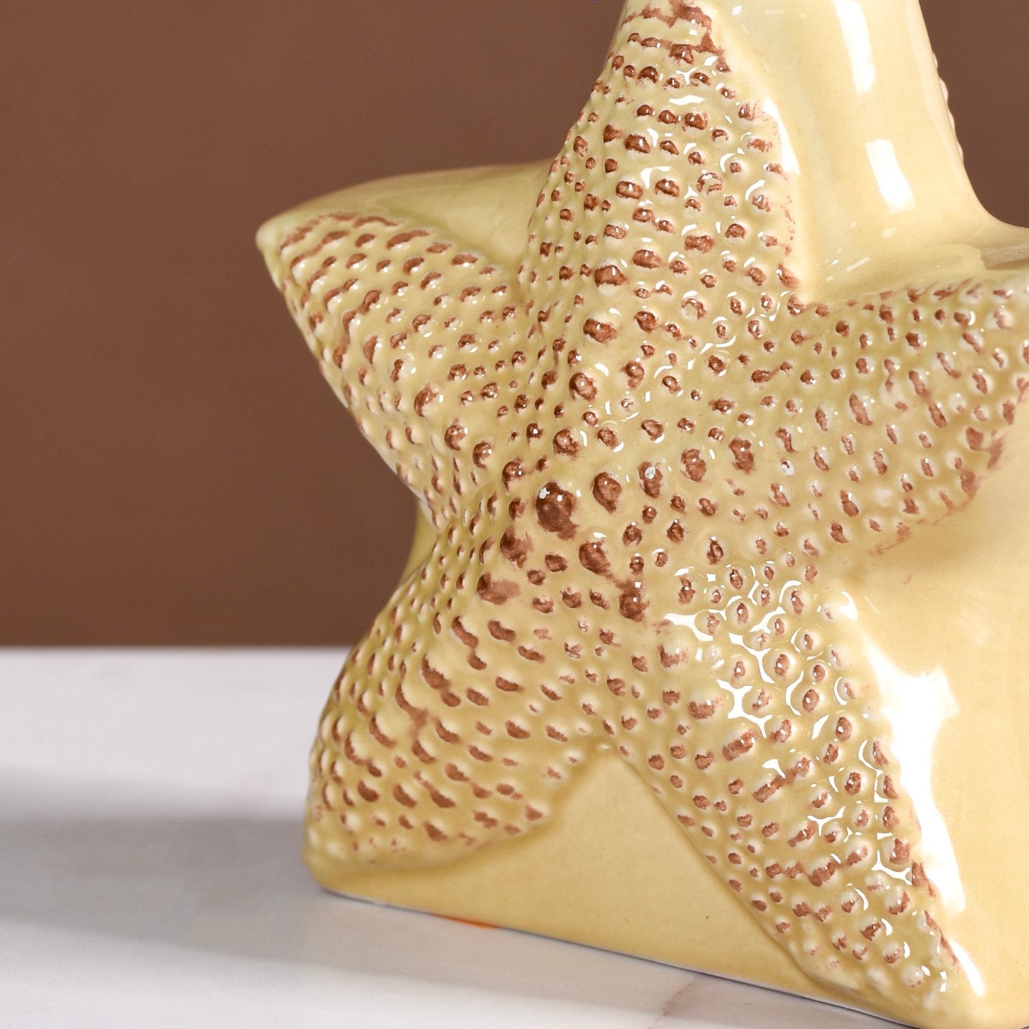 Marine Bliss Starfish Ceramic Liquid Dispenser Yellow Online - Premium ...