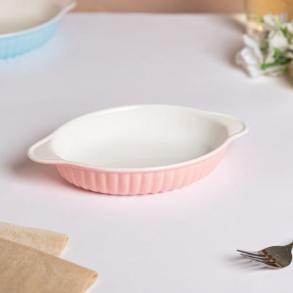 Very Berry Oval Baking Plate 6 Inch