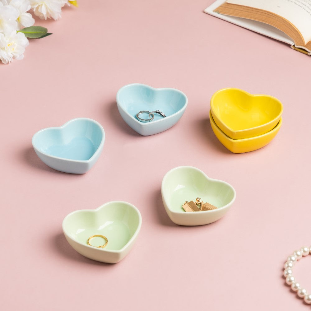 Heart Plate Set of 2 Online - Premium Small Plate | Nestasia