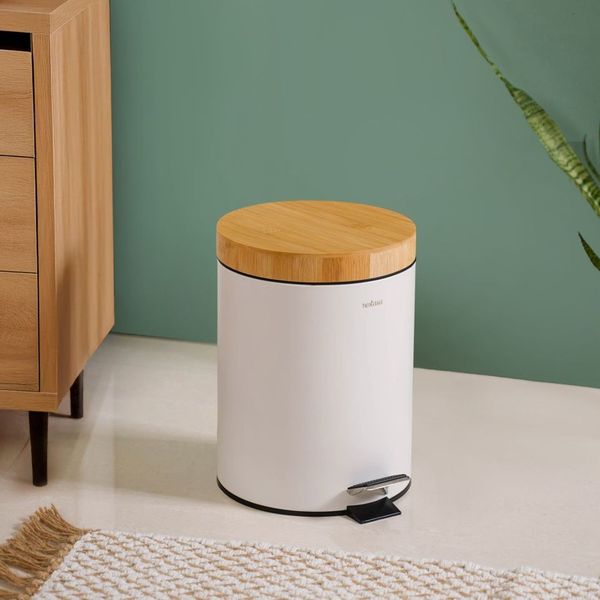 Modbin White Dustbin With Detachable Bucket 5000ml Online - Premium ...