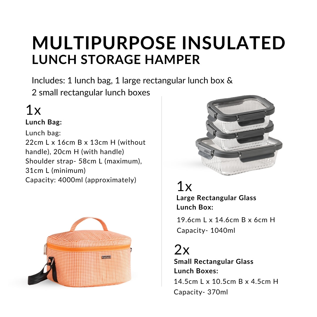 Multipurpose Insulated Lunch Storage Online - Premium Lunch Box | Nestasia