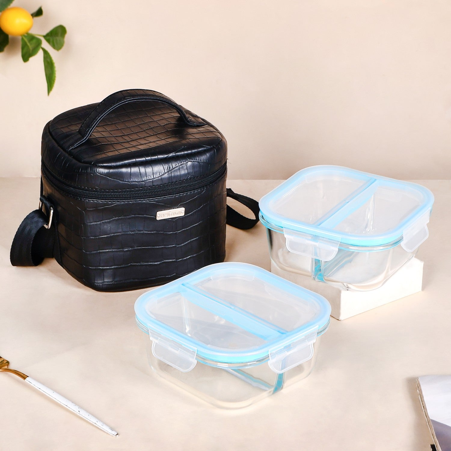 Munch To Lunch Bag Hamper Online - Premium Lunch Box | Nestasia