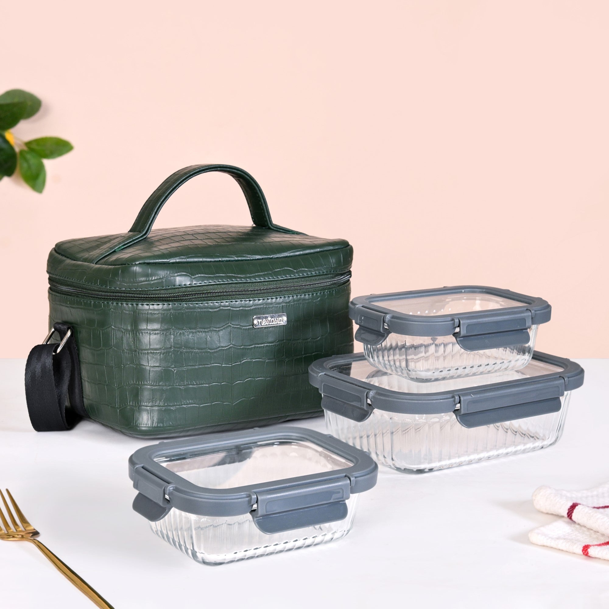 One Stop Lunch Bag Hamper Online - Premium Lunch Box | Nestasia