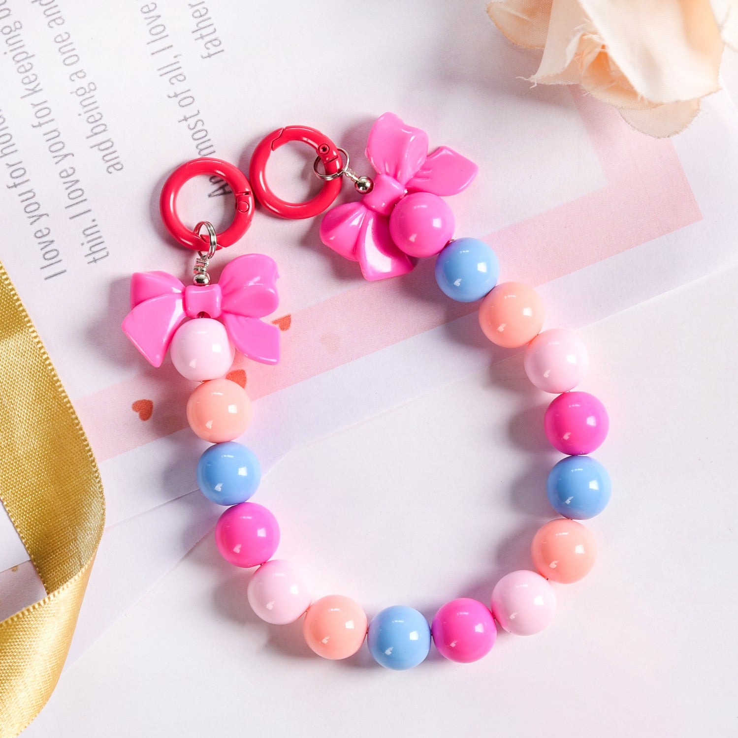 Pop Of Colours Cute Keychain Online - Premium Keychain | Nestasia