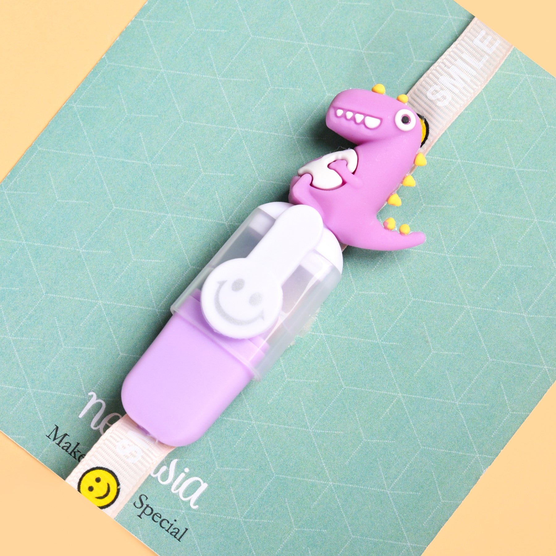 Purple Dino Rakhi Gift Set Online - Premium Gift Hamper | Nestasia