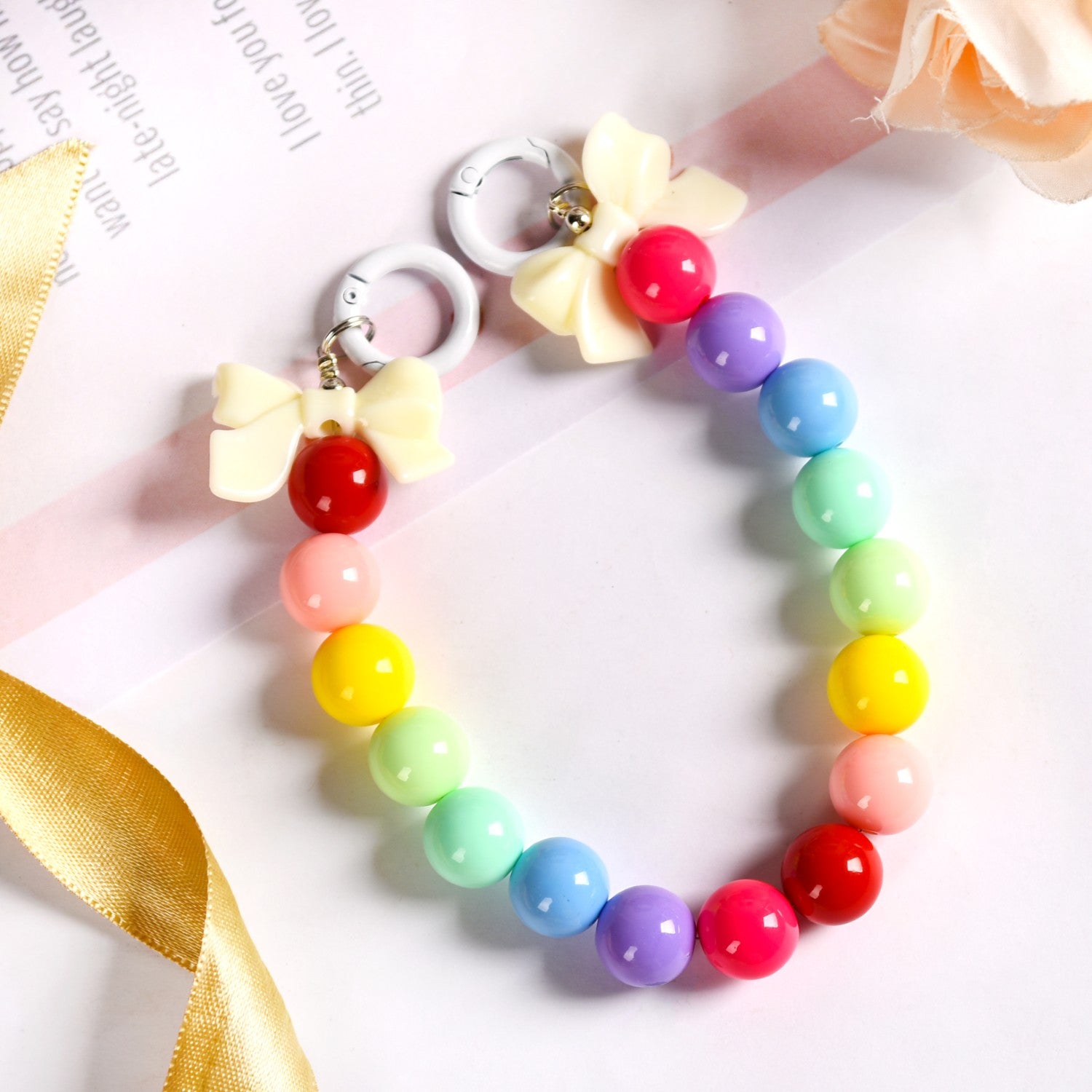 Rainbow Colour Pops Cute Keychain Online - Premium Keychain | Nestasia