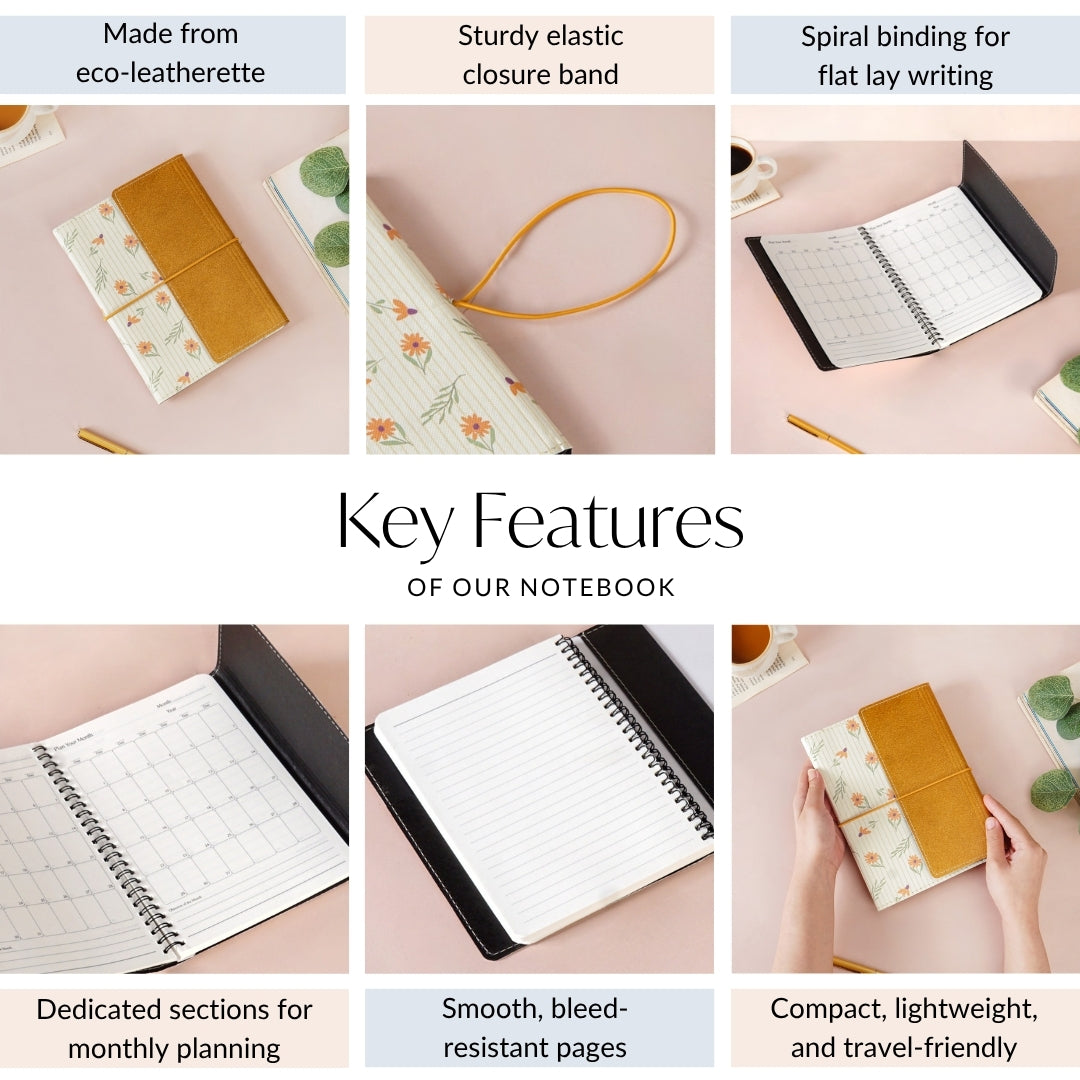 Sundaisy Vintage Style Notebook Online - Premium Notebook | Nestasia