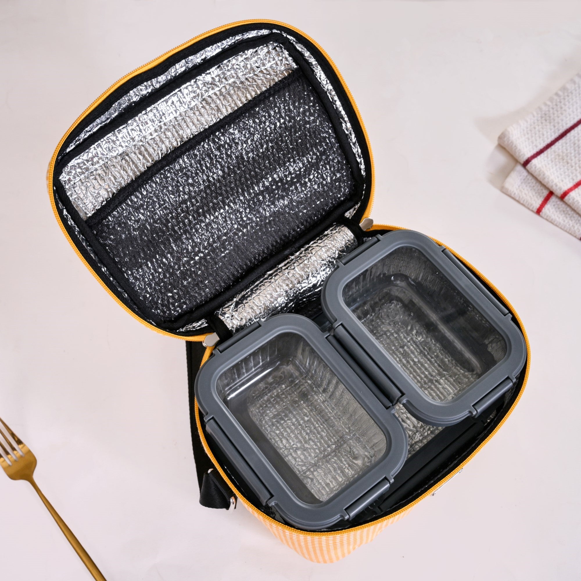 Thermal Lunch Bag And Lunch Box Set Online - Premium Lunch Box | Nestasia