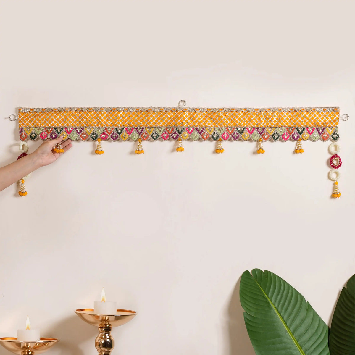 Toran for door - Buy Embroidered Toran For Door Online | Nestasia