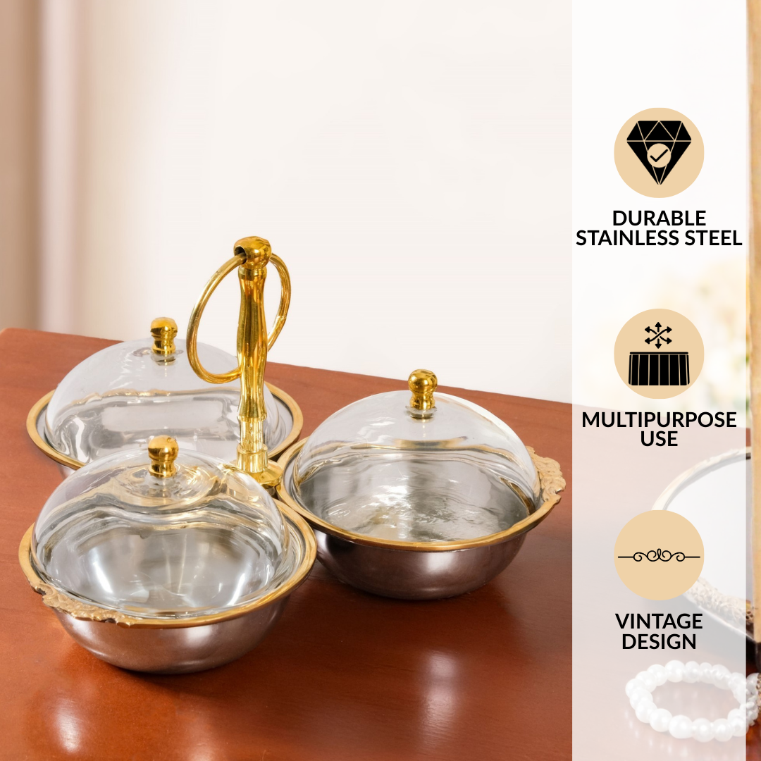 Vintage Condiment Bowl Set Online - Premium Snack Bowl | Nestasia
