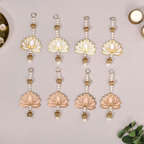 Decorative Lotus Wall Hangings Set Of 12 Online - Premium Wall ...