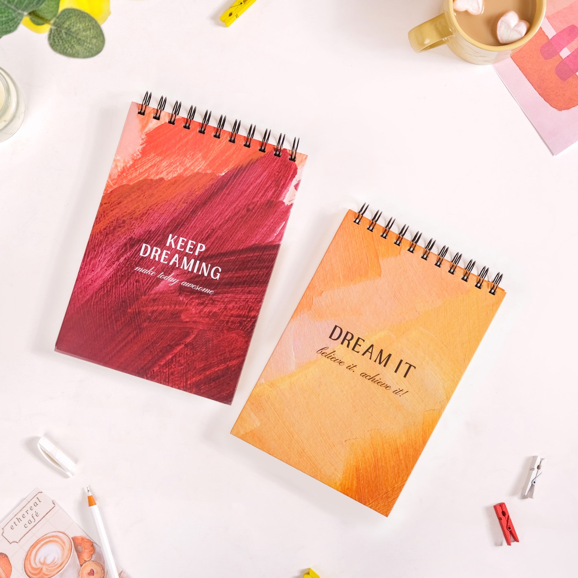 Dream A Little Dream Of Me Notebook Set Of 2 Online - Premium Notebook ...