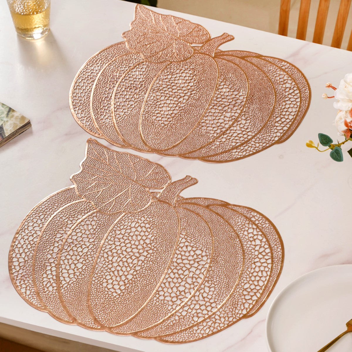 Buy Cutwork Table Mat Set Online In India | Nestasia