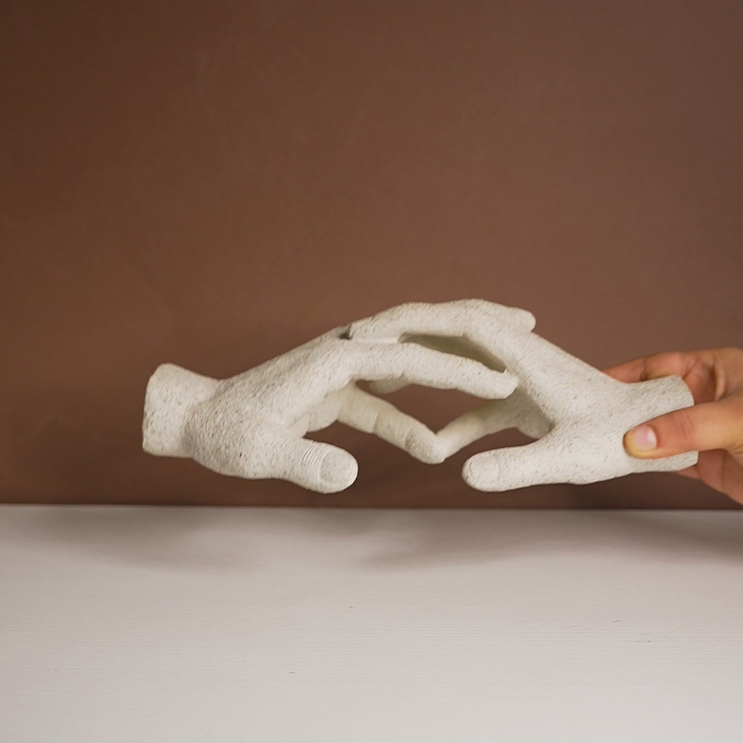 Intertwined Hand Statue Resin Showpiece- Unique Showpiece Online | Nestasia