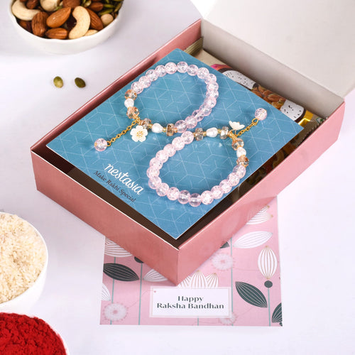Bird Paradise Rakhi For Sisters Set Of 3 With Gift Box Online - Premium ...
