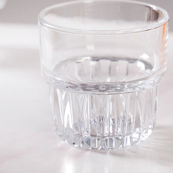 Small Stackable Juice Glass Set Of 6 250ml Online - Premium Tumbler ...
