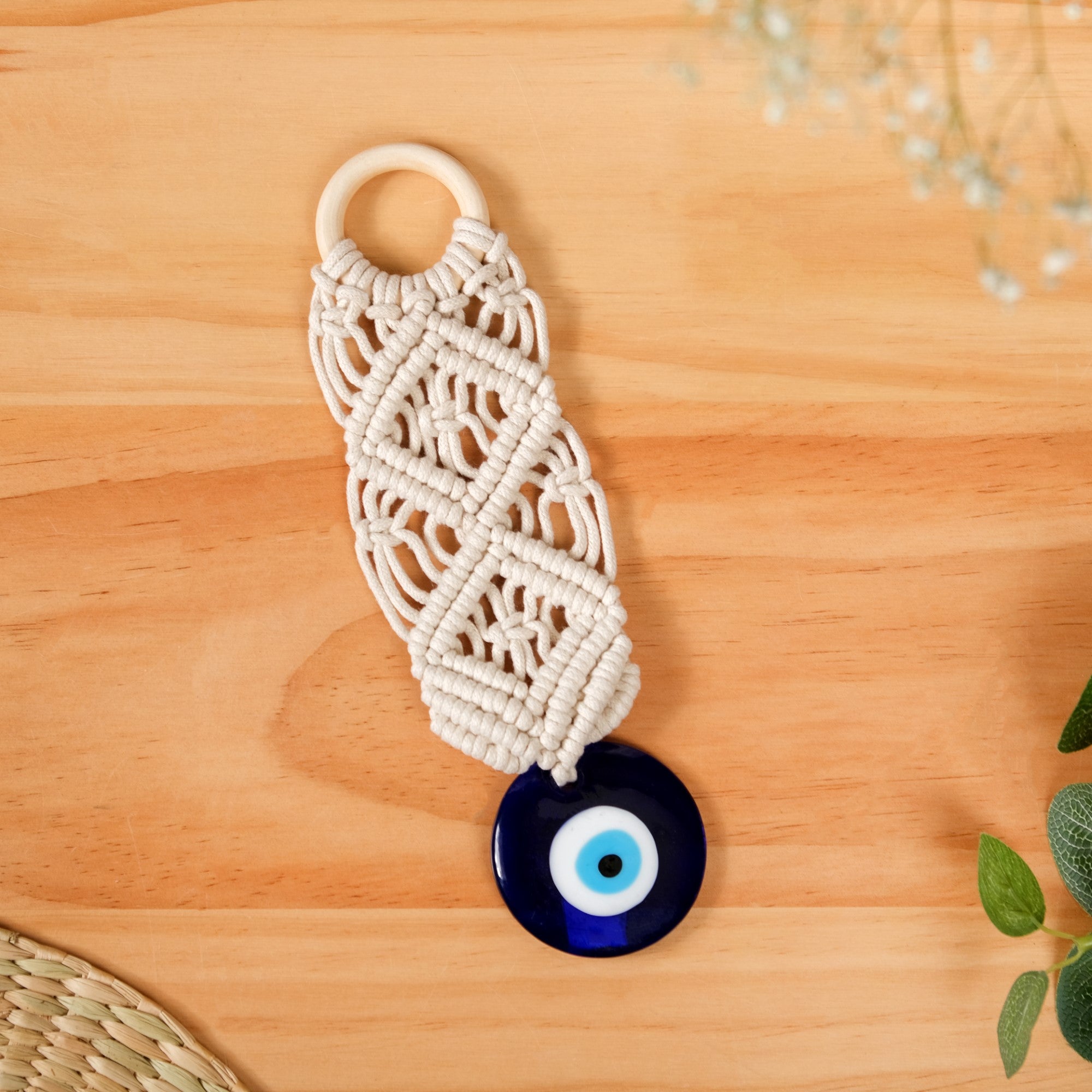 Boho Chic Macrame Evil Eye Wall Hanging Online - Premium Wall ...