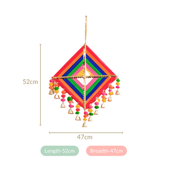 Kite Wall Hanging Set of 2 - Kite Wall Decor | Nestasia