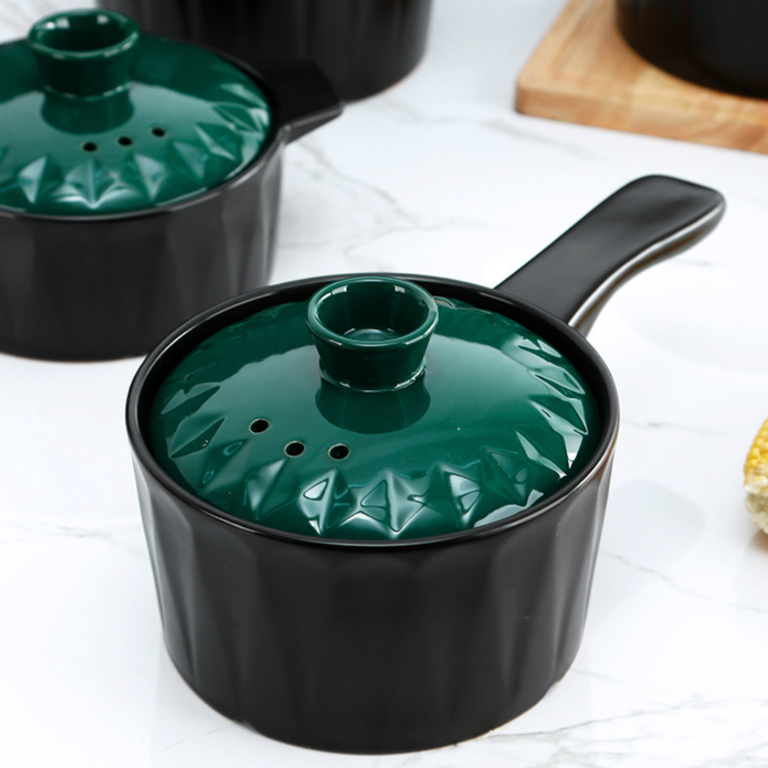 Cook and Serve Ceramic Cookware with Lid and Handle Online - Premium ...